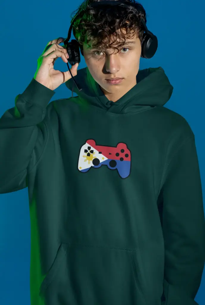 Philippine Themed Game Controller Hoodie | Skin and Bones NZ